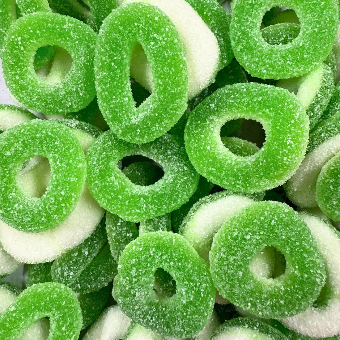 Sour Apple Rings – Halal – Ginco